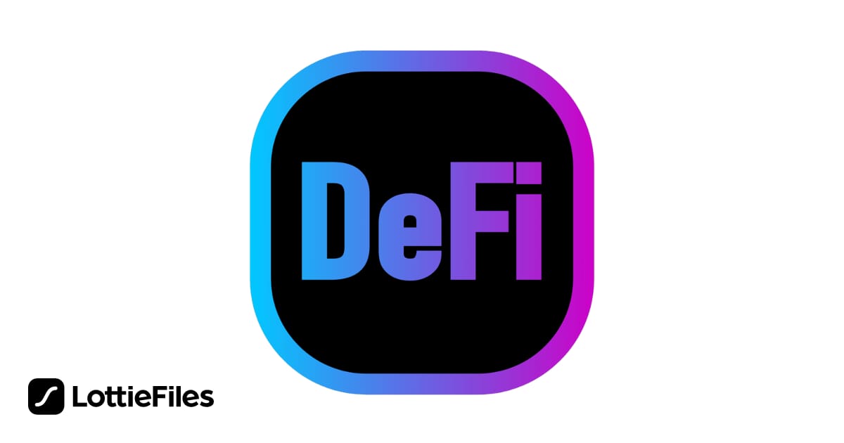 Free DeFi Animation by Oleg Konchenko | LottieFiles
