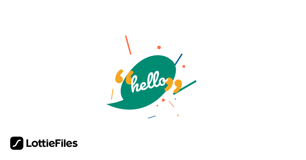 Alma Hello by Matt Rothwell - LottieFiles