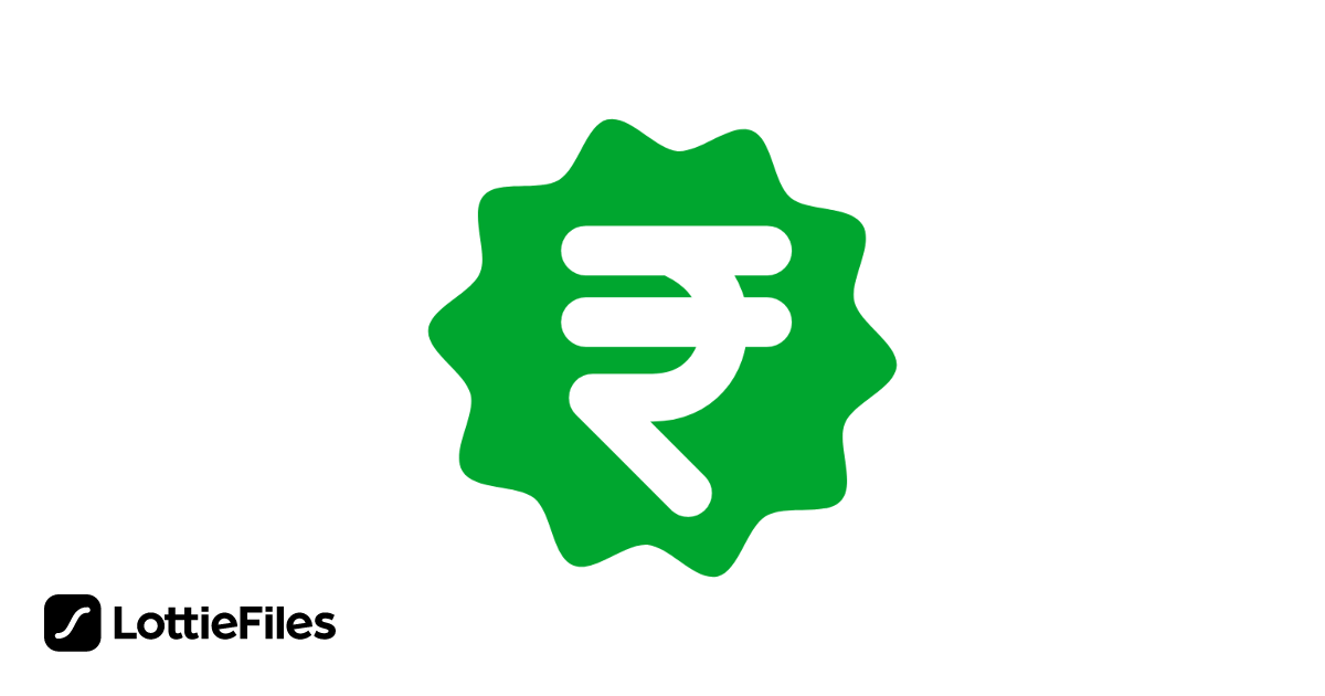 Free Rupee Animation by Incodebook App | LottieFiles