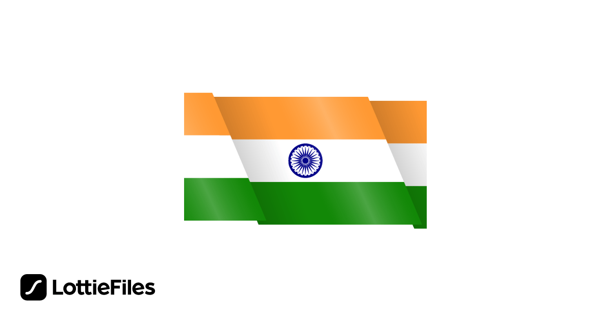 Free India Flag Animation by Avinash Wandhare | LottieFiles