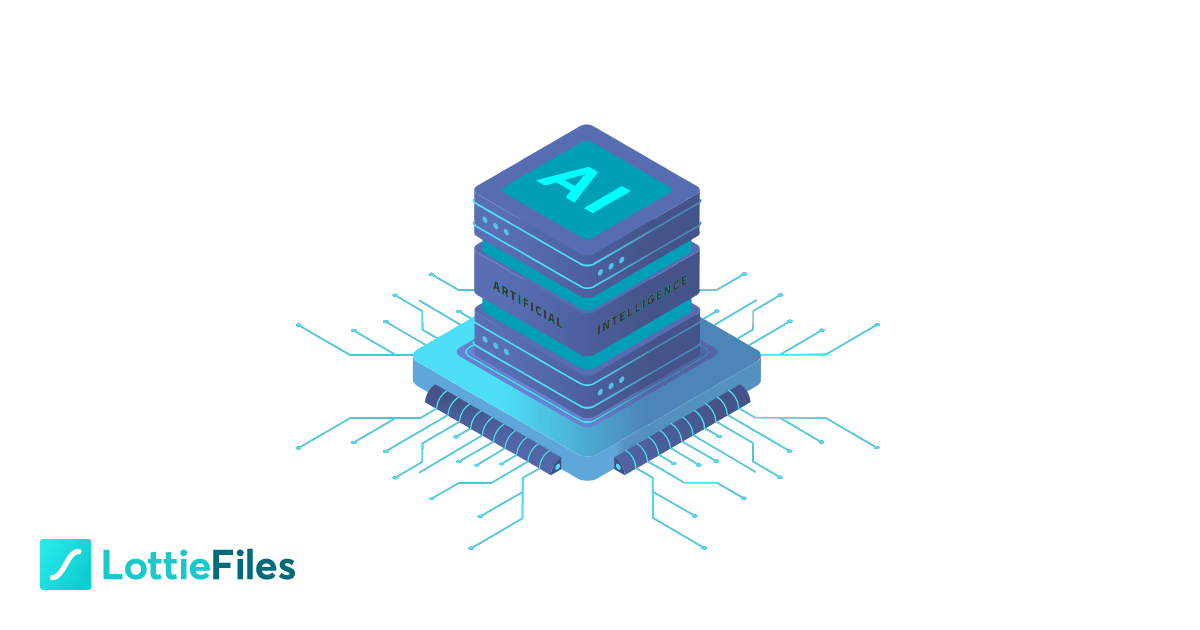 artificial intelligence booting by Thierry Deruyttere - LottieFiles
