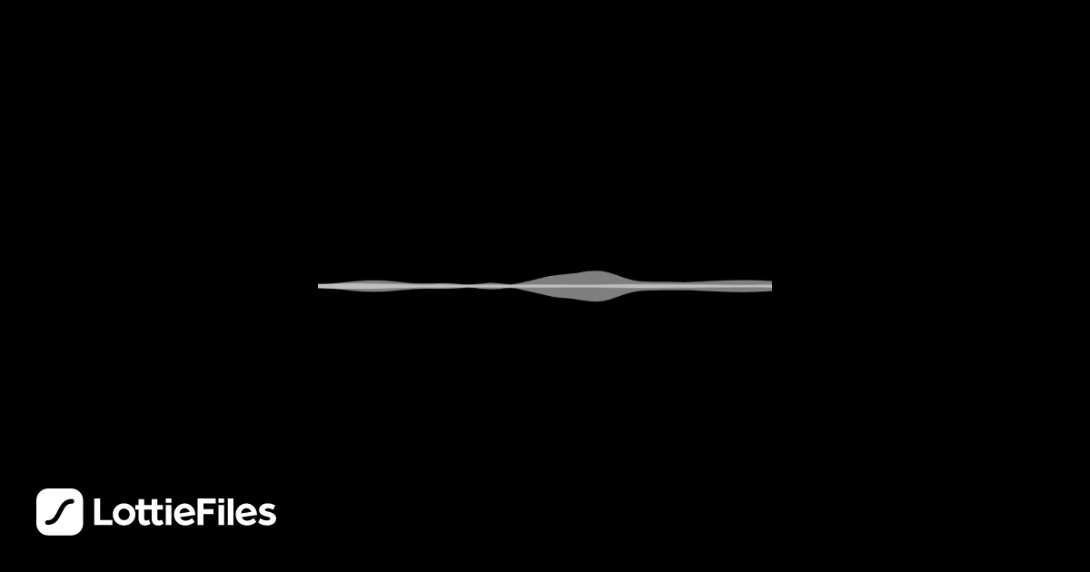 Free Siri like waveform Animation by Matheus Jorge | LottieFiles