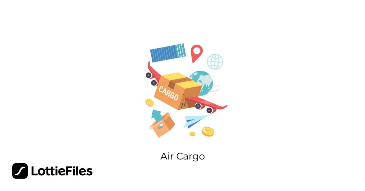 Free Box plane animation for air cargo company Animation by Agung ...