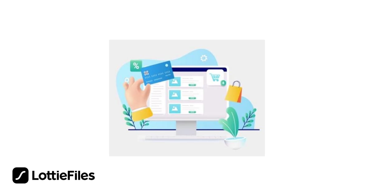 Free 3D Shopping Cart Animation by Irfan M. | LottieFiles