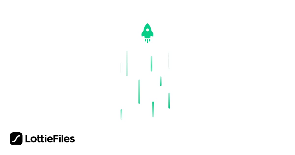 Free Flying rocket Animation by Serhii Tohanchin | LottieFiles