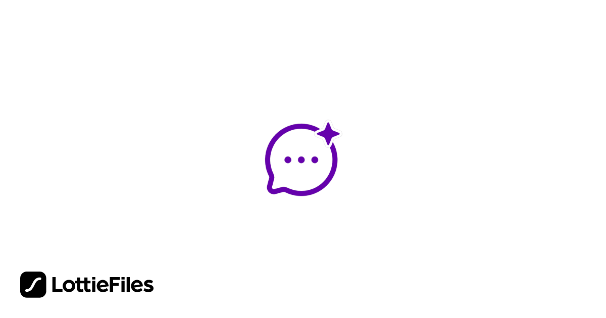 Free AI Chat Animation by VarunDhyani | LottieFiles