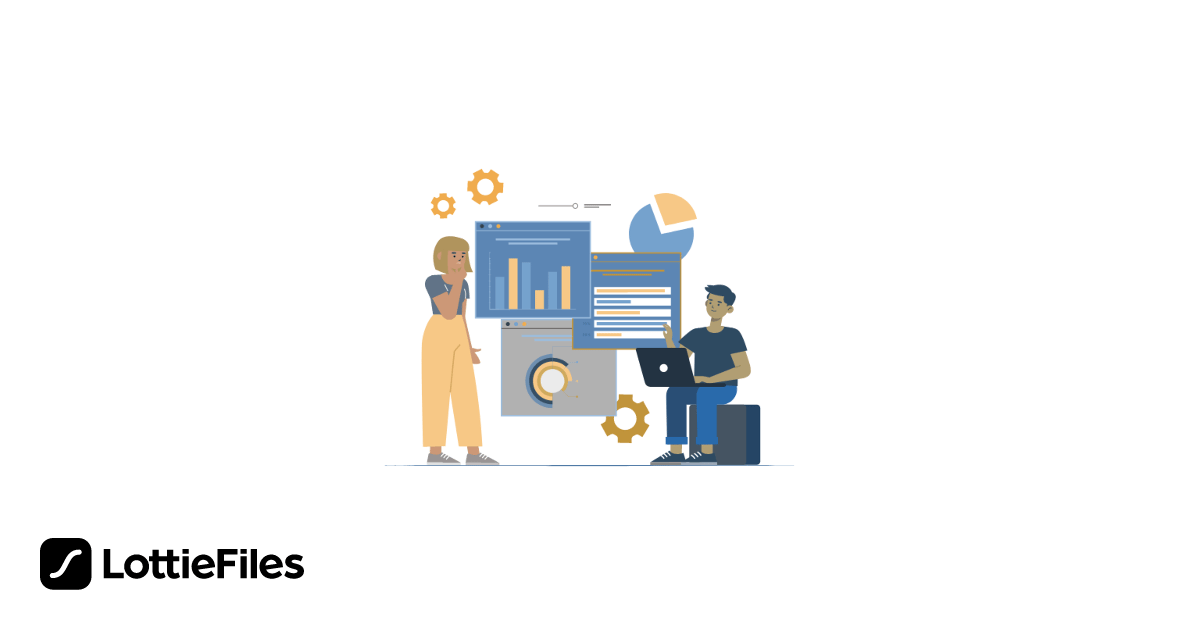 Free Business Meeting Animation by Ryan Hrisca | LottieFiles