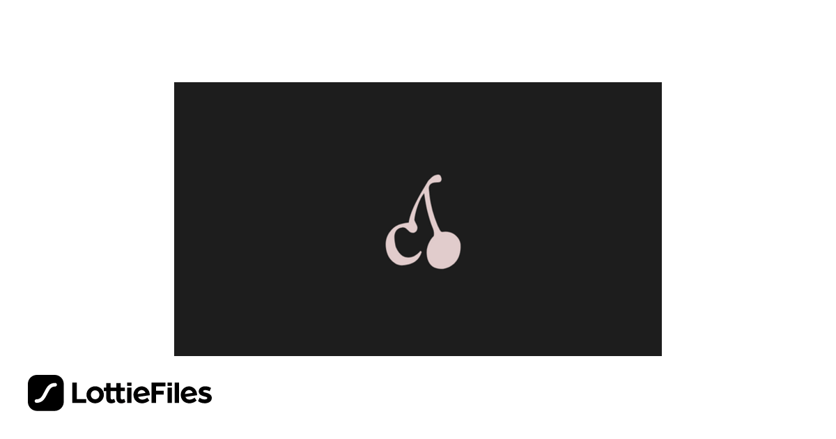 Free Lottie_Cherry Animation by Cherry Wu | LottieFiles