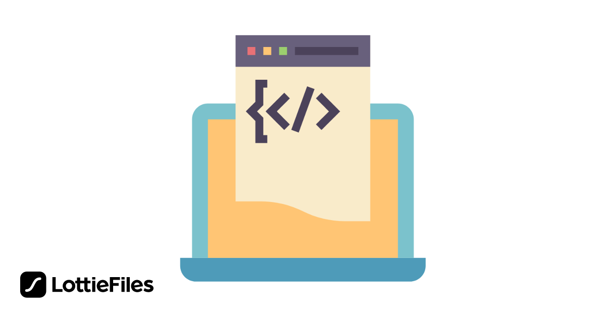 Programming animated icon by Becris - LottieFiles