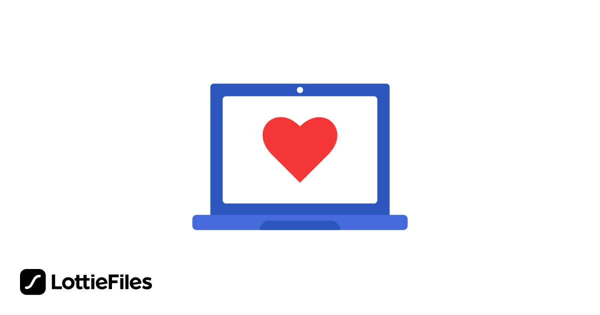 Free Laptop With Heart Animation Animation by SM Rony | LottieFiles
