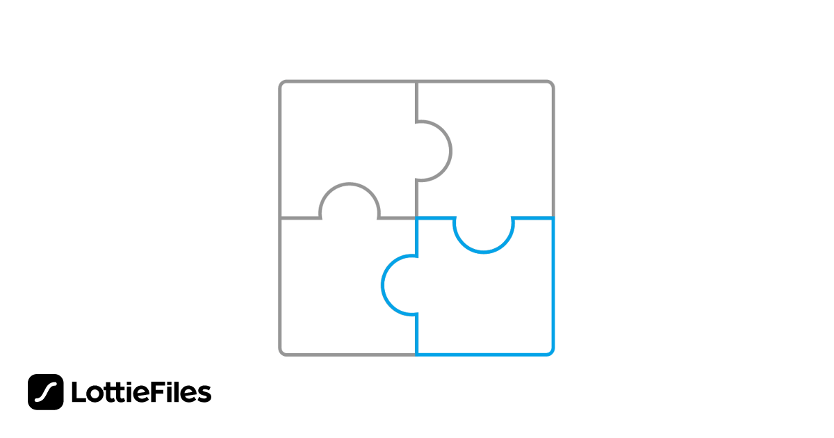 Free Puzzle Animation by Kel | LottieFiles