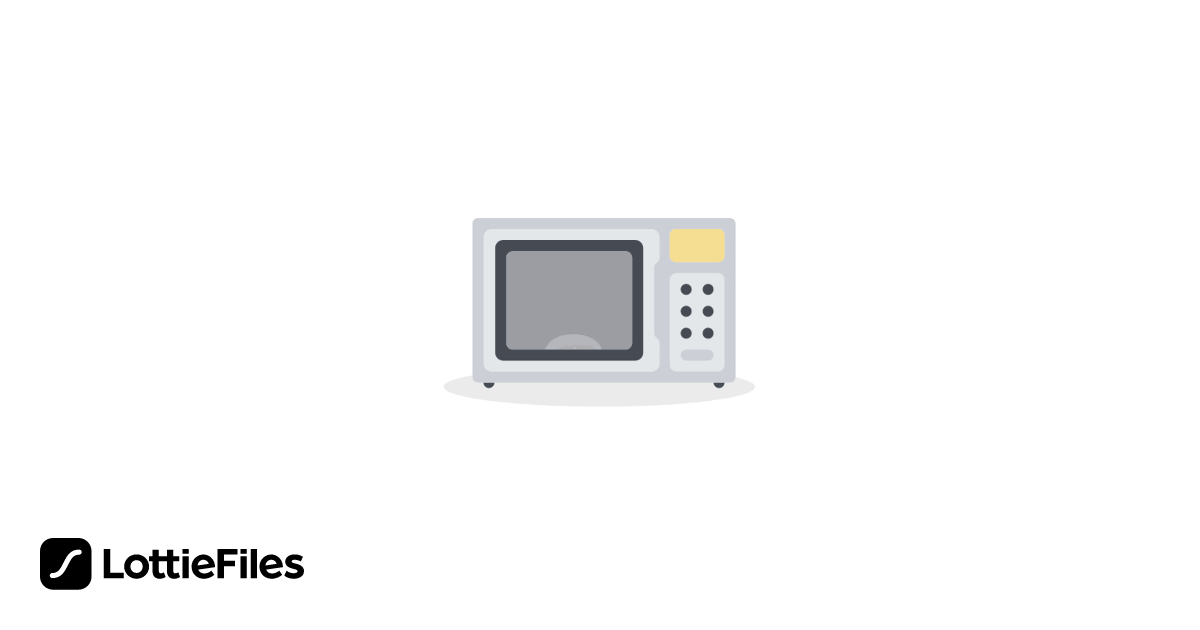 Free Microwave oven Animation by Mohit Saini | LottieFiles