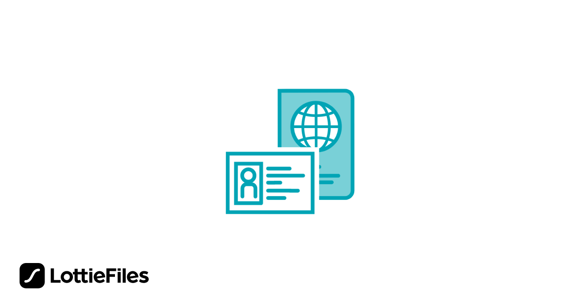 Free Passport Animation by Taras Chernenko | LottieFiles