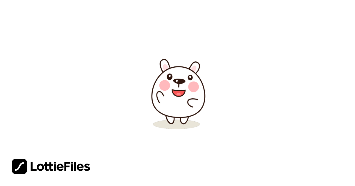 Free Kawaii emoji saying hi Animation by Abdul Latif | LottieFiles