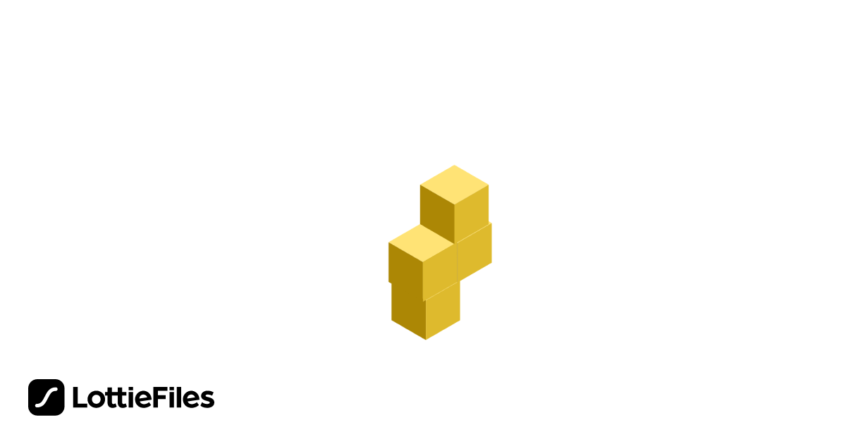 Free 3D Cube Loading Animation by Goodeisgn | LottieFiles