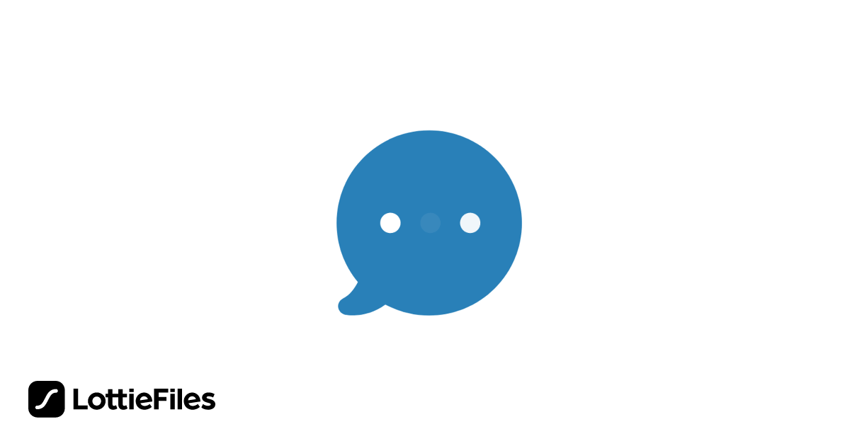 Free Chat loading Animation by Vaishak Shetty K | LottieFiles