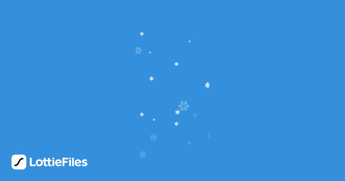 Free Snowfall Animation by Avinash Singh | LottieFiles