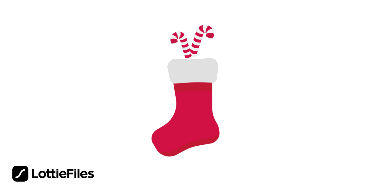 Free Christmas Sock Animation by Bashir Ahmad | LottieFiles