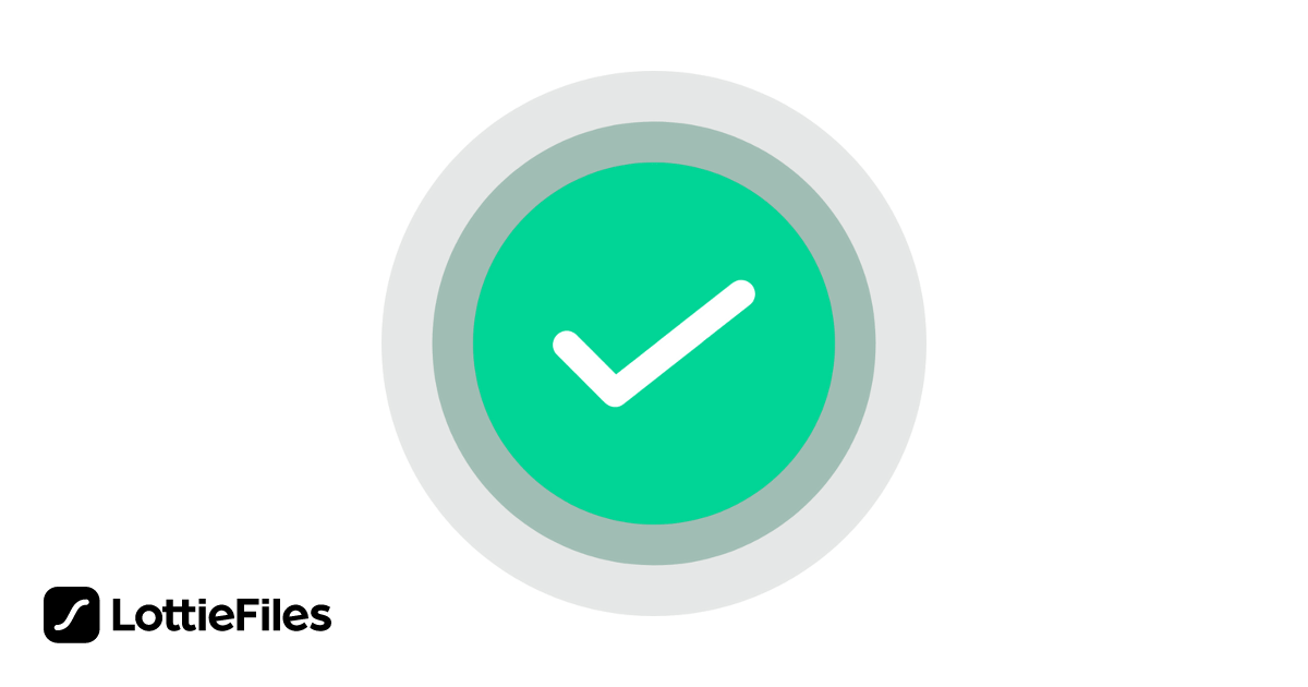 Free Success & completed Animation by Suvam Prasad | LottieFiles