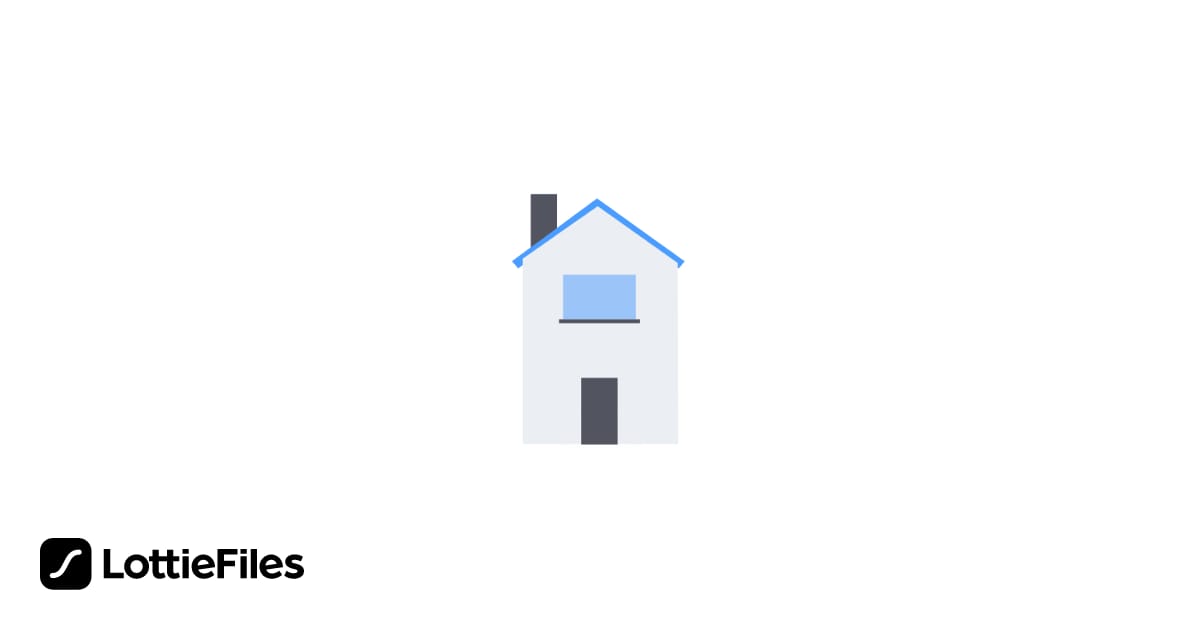 Free House Loading Icon Animation by Kaleo Design | LottieFiles