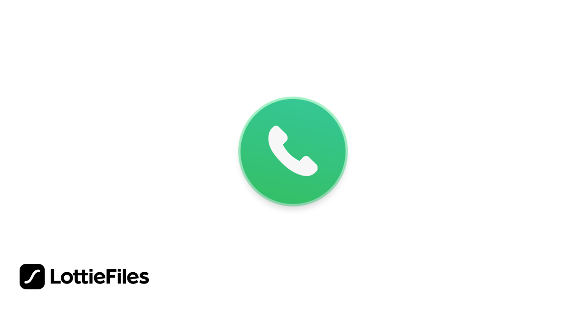 Free incoming call Animation by Ya Ching Yang | LottieFiles