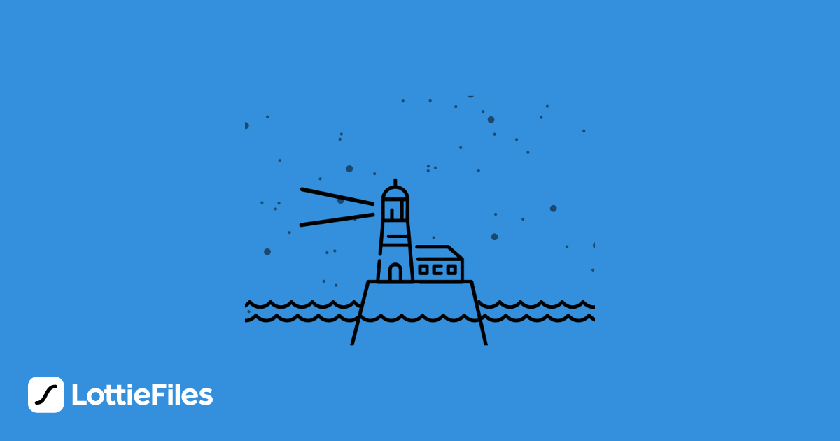 Free Lighthouse Animation by Ilya Pavlov | LottieFiles