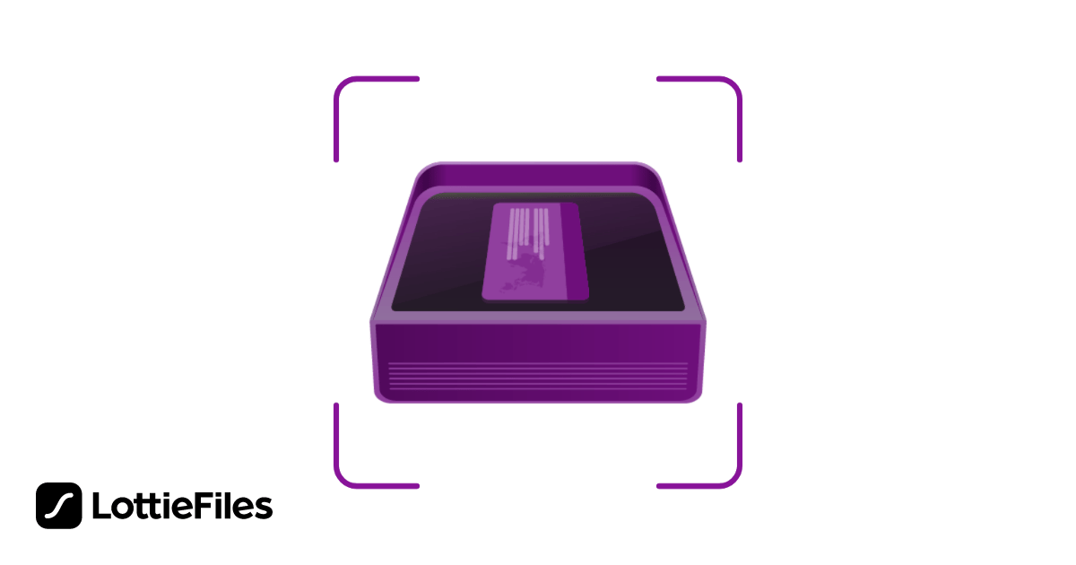 Free document scanner Animation by Aneesh Ravi | LottieFiles