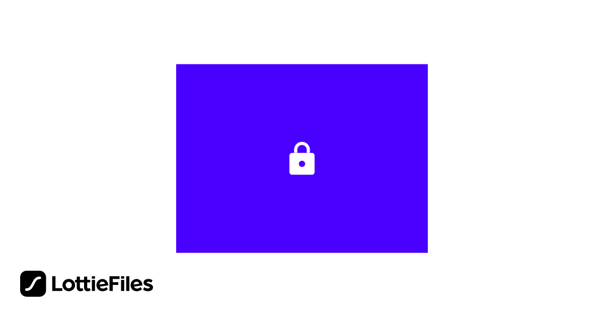 Free Lock animation Animation by Jiaojiao Xu | LottieFiles