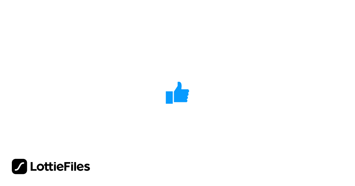 Free Thumb Up! Animation by david | LottieFiles