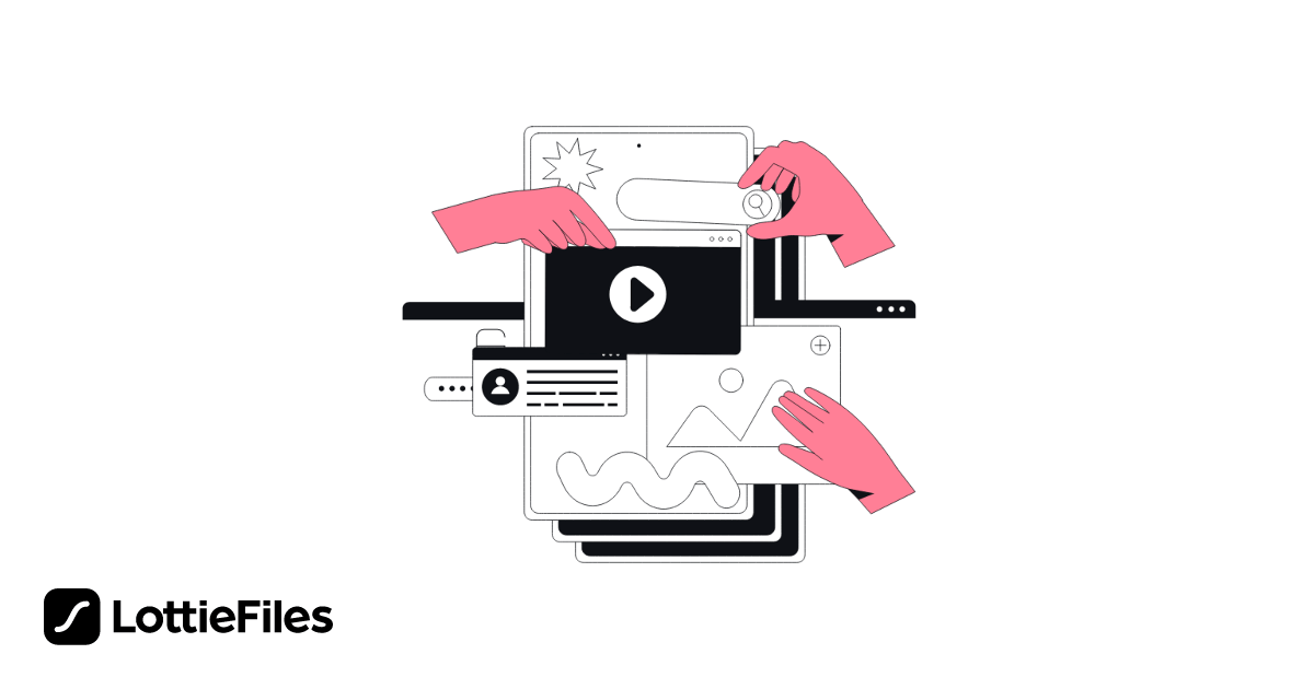 Free Digital Hands UX UI Webdesign Agency Team Work Animation by Jakob ...