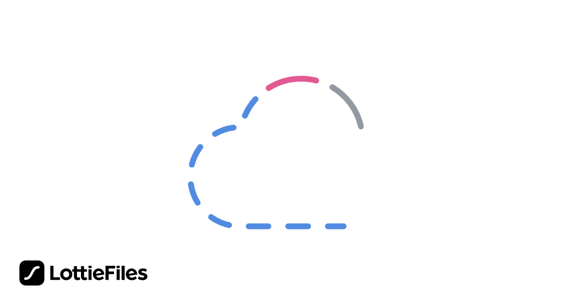 Free Cloud Lottie Animation Animation by SM Rony | LottieFiles