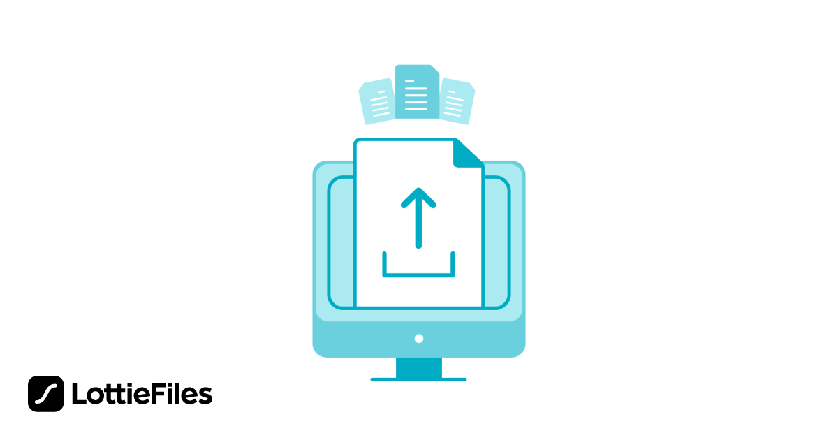 Free Upload File Animation by Dhaval Katira | LottieFiles