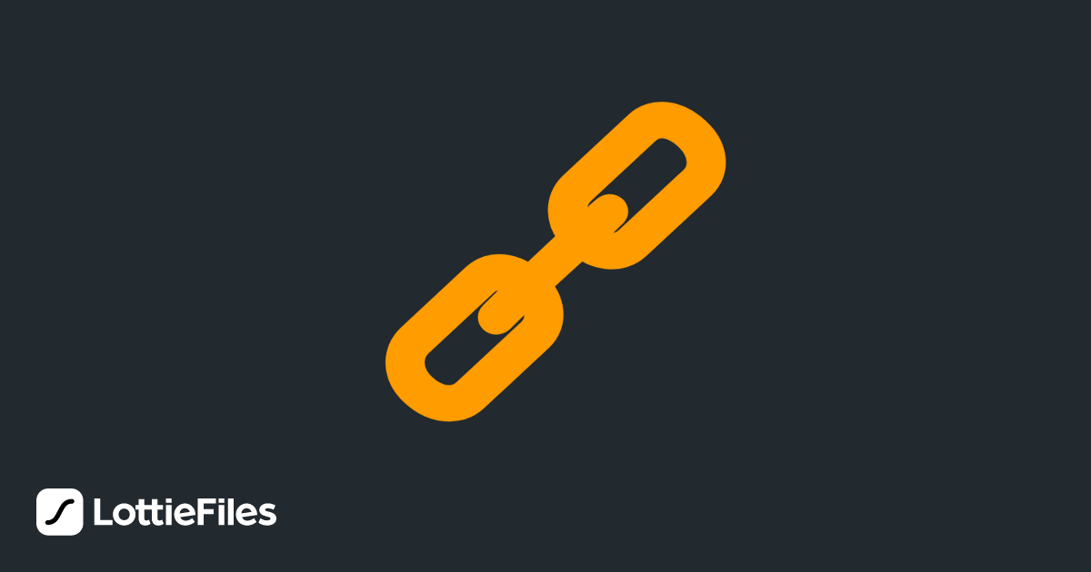 Free Working Link (chain) icon Animation by Artem Hrabov | LottieFiles