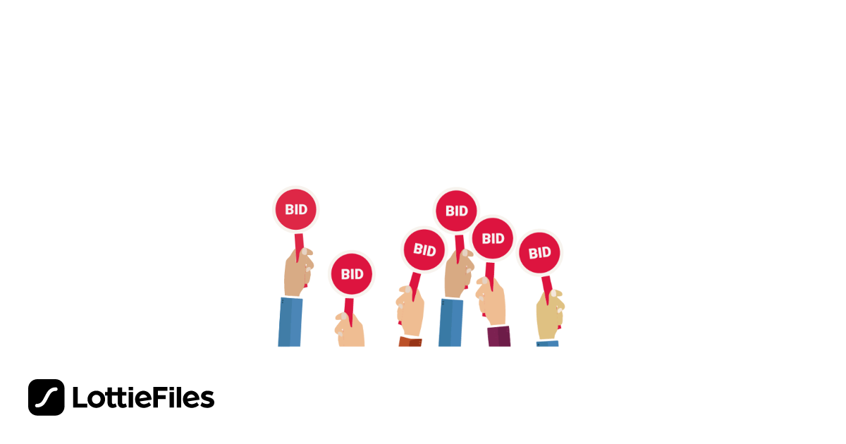 Free Bid Works Winner Animation by Vinod Kumar | LottieFiles