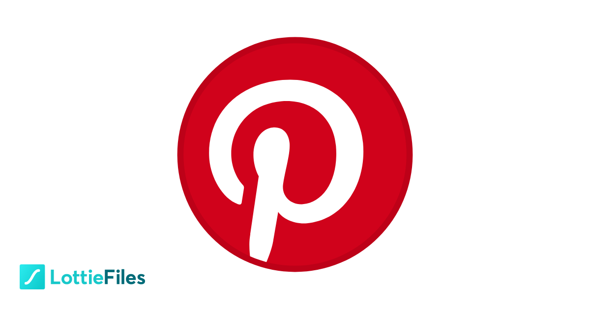 Pinterest Animated Icon by Hitesh lilaramani - LottieFiles