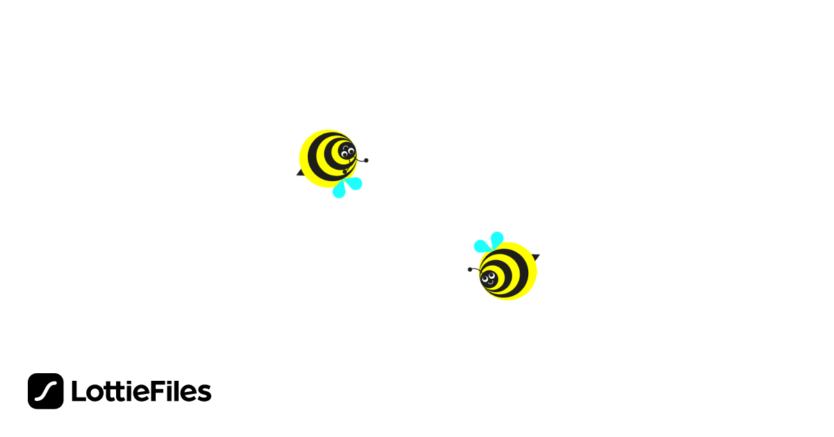 Free Infinity bee friends Animation by Cili Kugler | LottieFiles