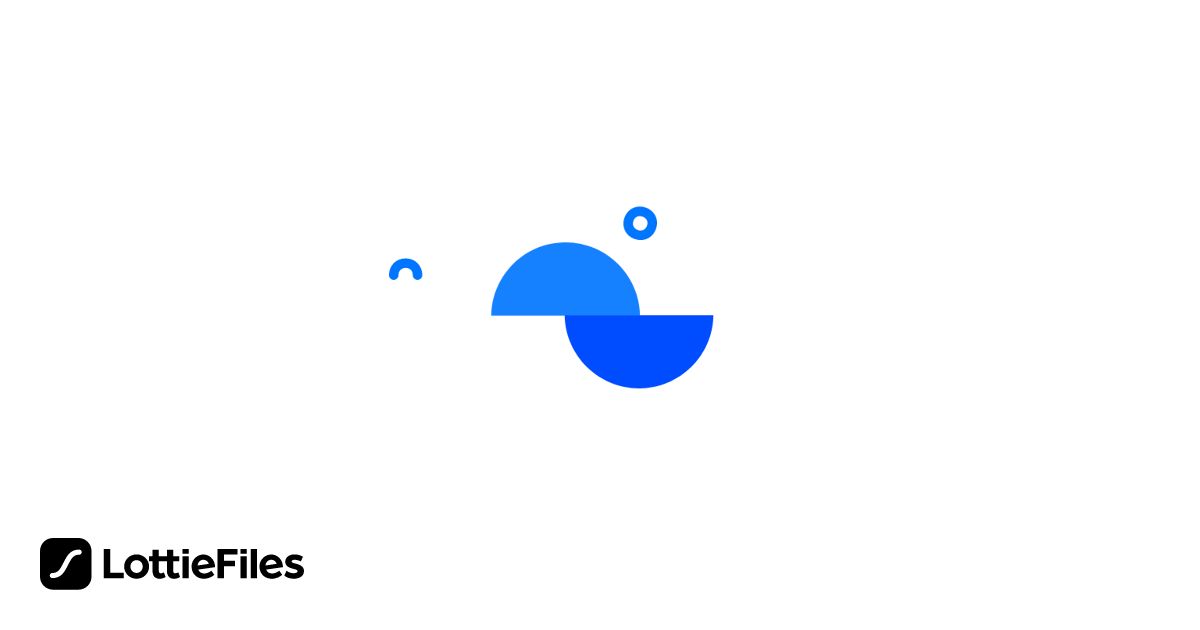 Free Blue abstract loader Animation by Deepesh M | LottieFiles