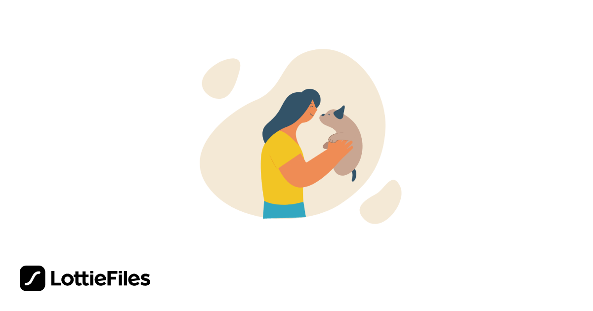 Free dog love Animation by Ranjith Gowda | LottieFiles