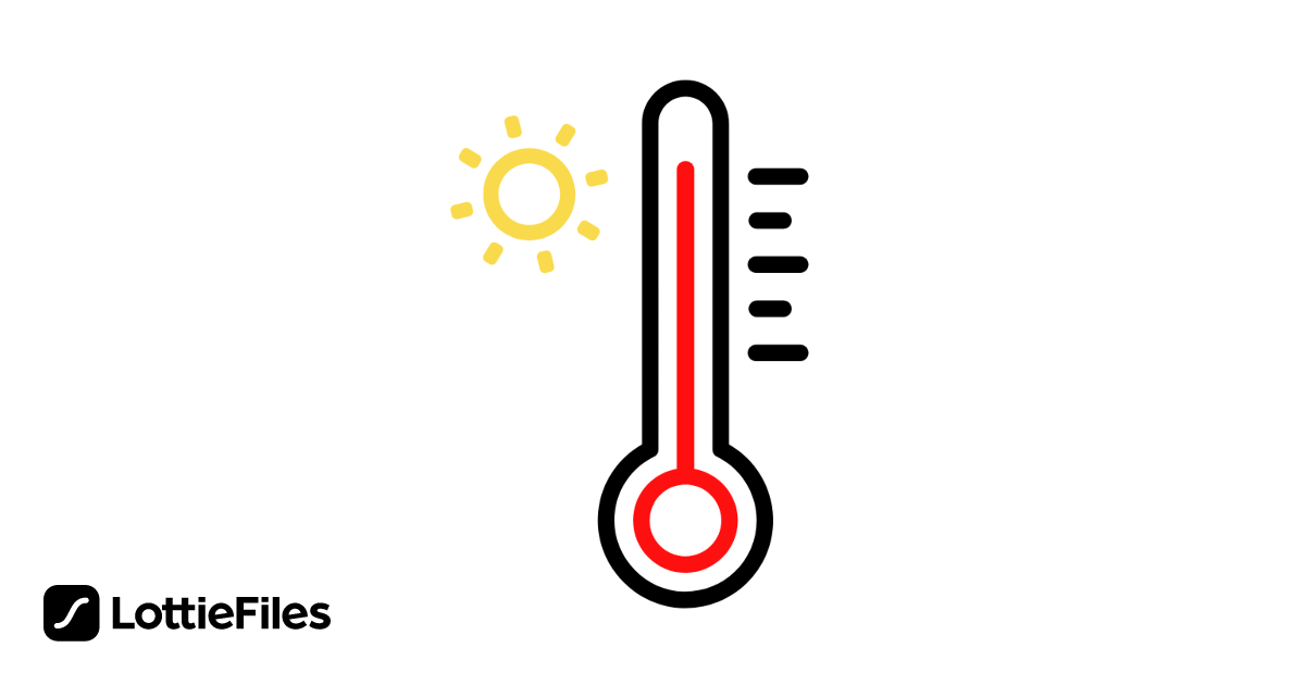 Free Hot Temperature Animation by Bar Zamir | LottieFiles