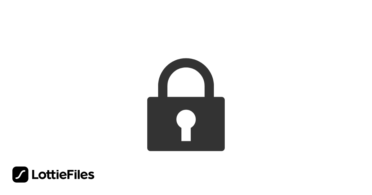 Free Locked Lock Animation by Sydney Fernandes | LottieFiles
