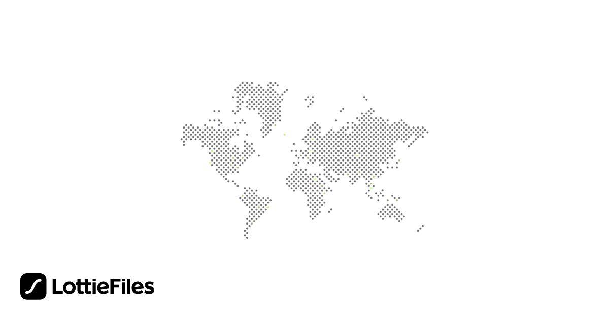 Free Map dots Animation by Kernius | LottieFiles