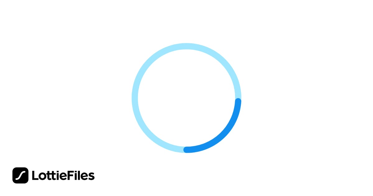Free Buffering Circle Animation by Ollie Farthing | LottieFiles