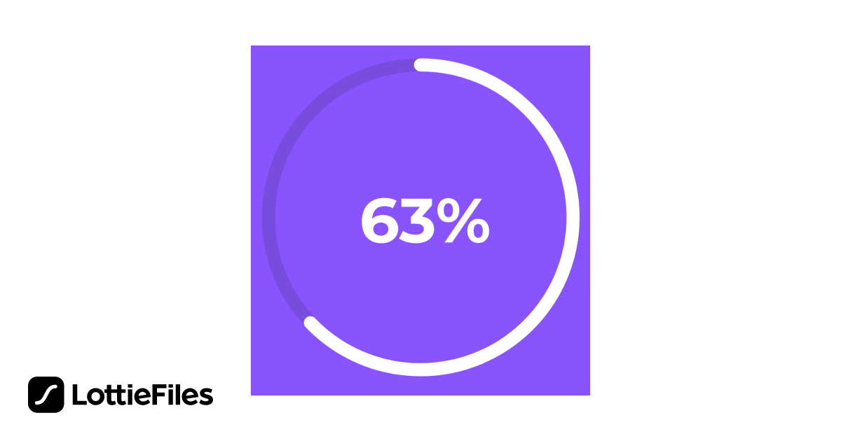 Free Success Loader with counter Animation by Rizwan Asghar | LottieFiles