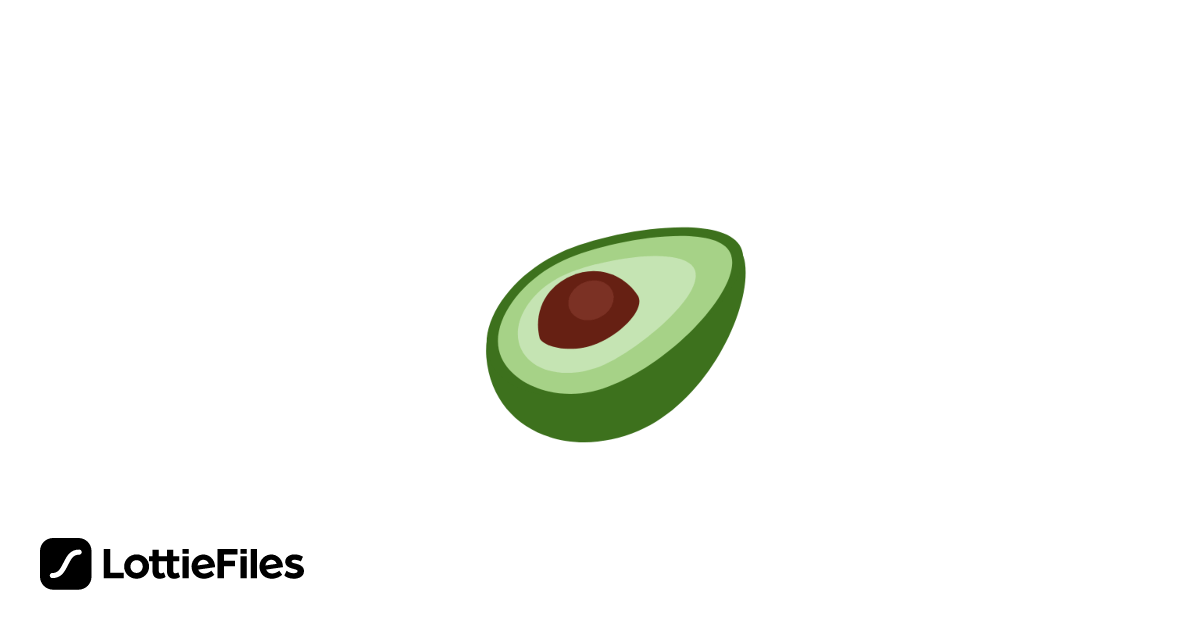 Free Avocado Animation by Cray Novick | LottieFiles
