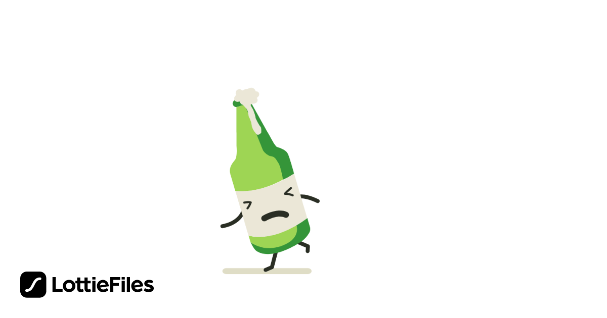 Free A simple drunk beer bottle Animation by Erick Daniel Juarez Gil ...