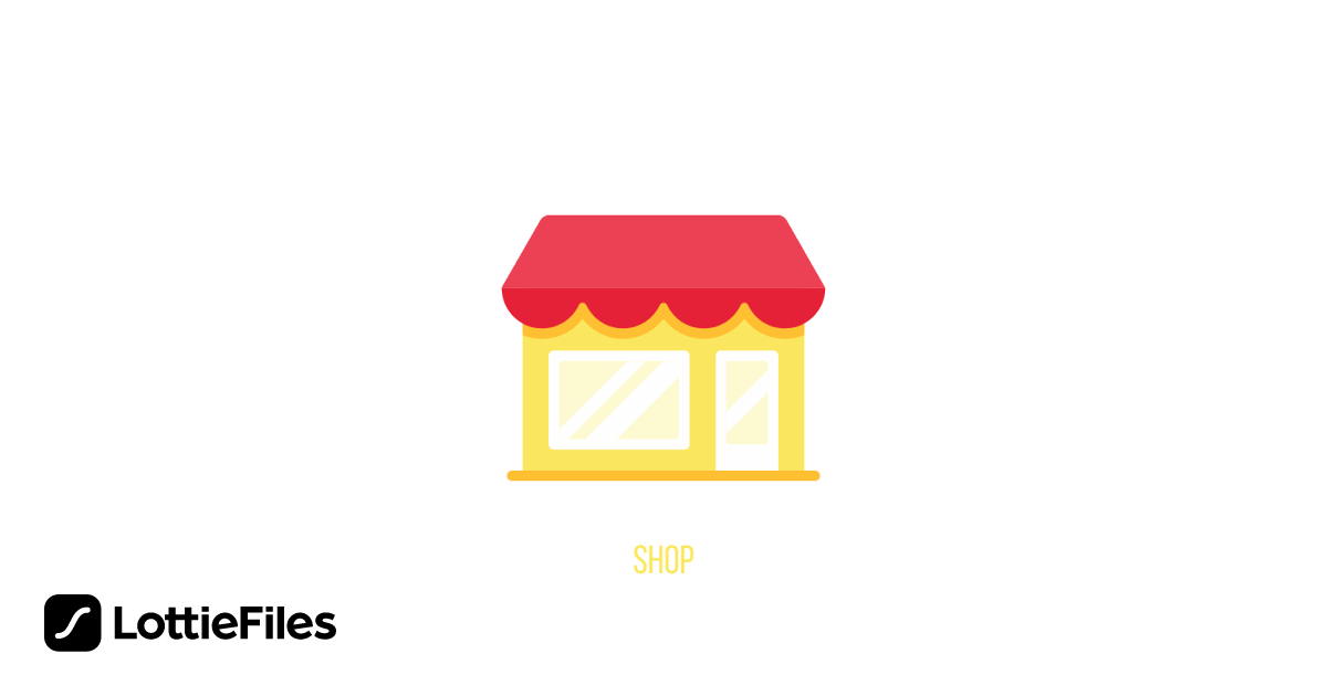Free Shop Icon animation Animation by Zeus Animation | LottieFiles