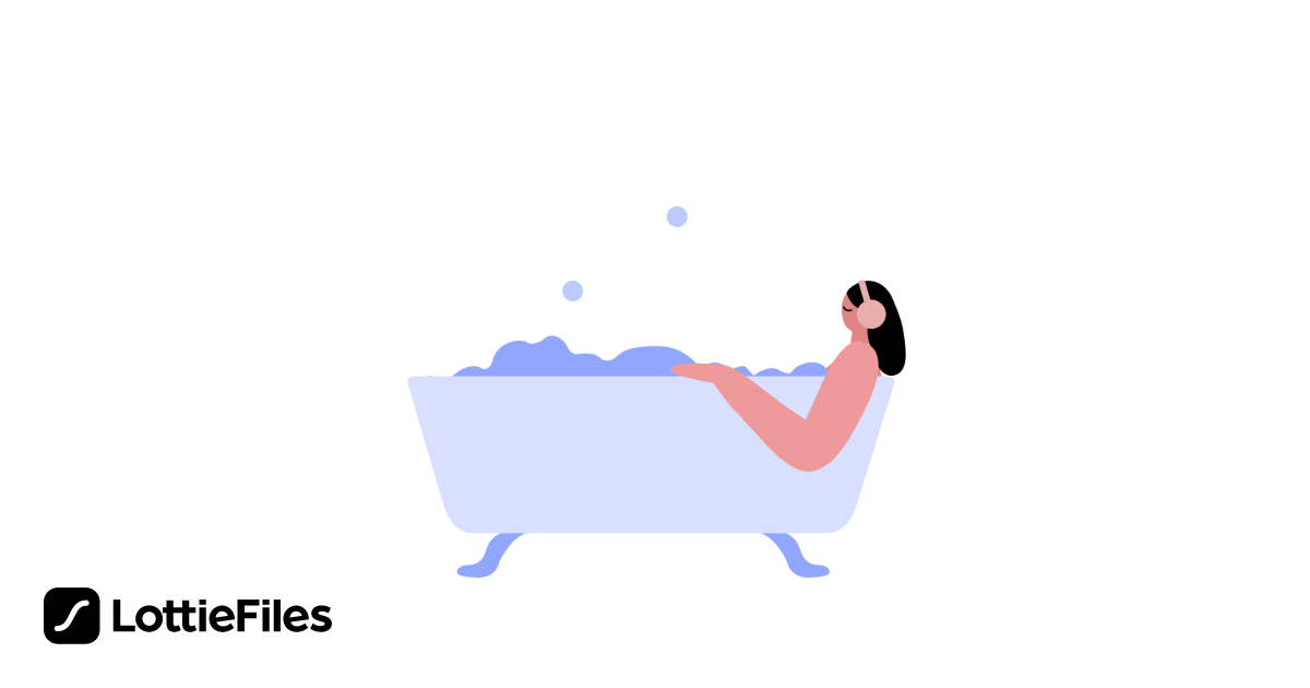 Free Relaxing bath Animation by Sylwia Zawiła | LottieFiles