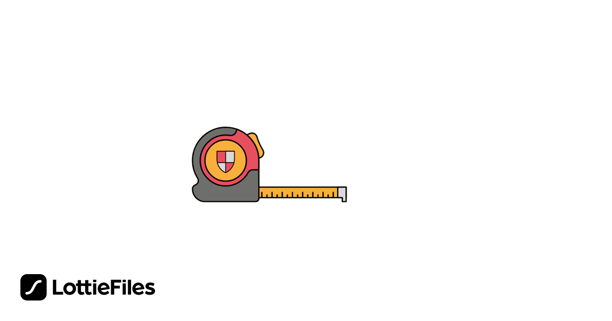Free tape measure static Animation by callum beith | LottieFiles