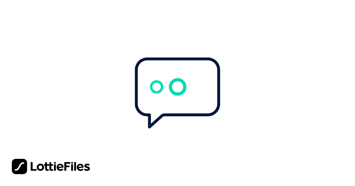 Free Chat Bubble Animation Animation by Priyanka Tolani | LottieFiles