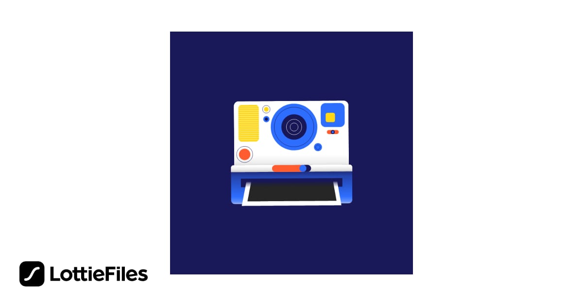 Free Polaroid Loop Animation by Seyfi Cem Baskin | LottieFiles